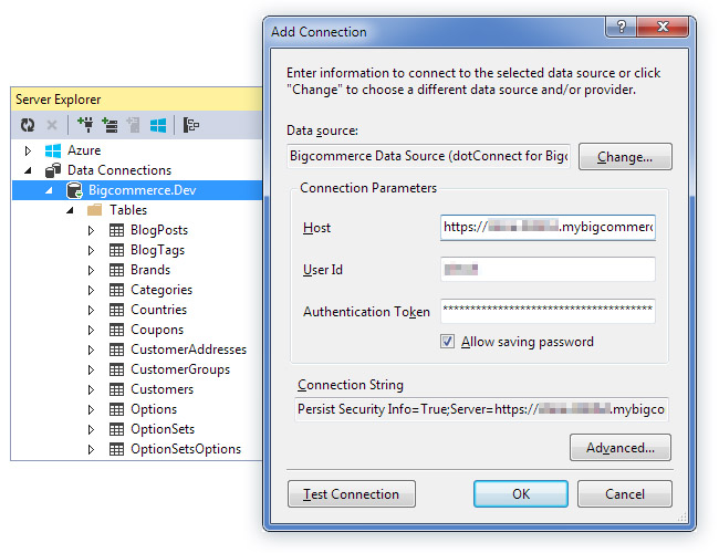 dotConnect ADO.NET Data Provider for Bigcommerce - Visual Studio Marketplace