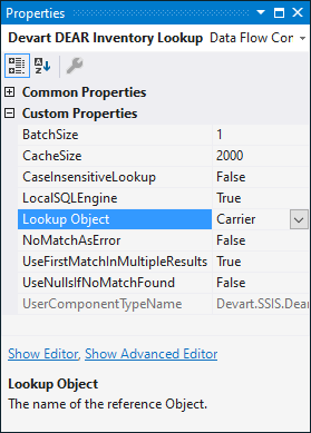 Devart SSIS Data Flow Components for DEAR Inventory - Visual Studio Marketplace