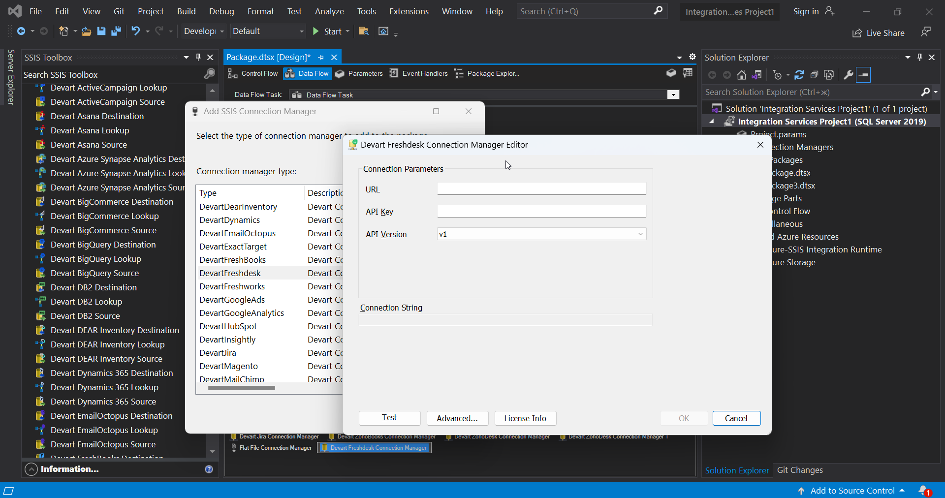 Freshdesk SSIS Components - Visual Studio Marketplace