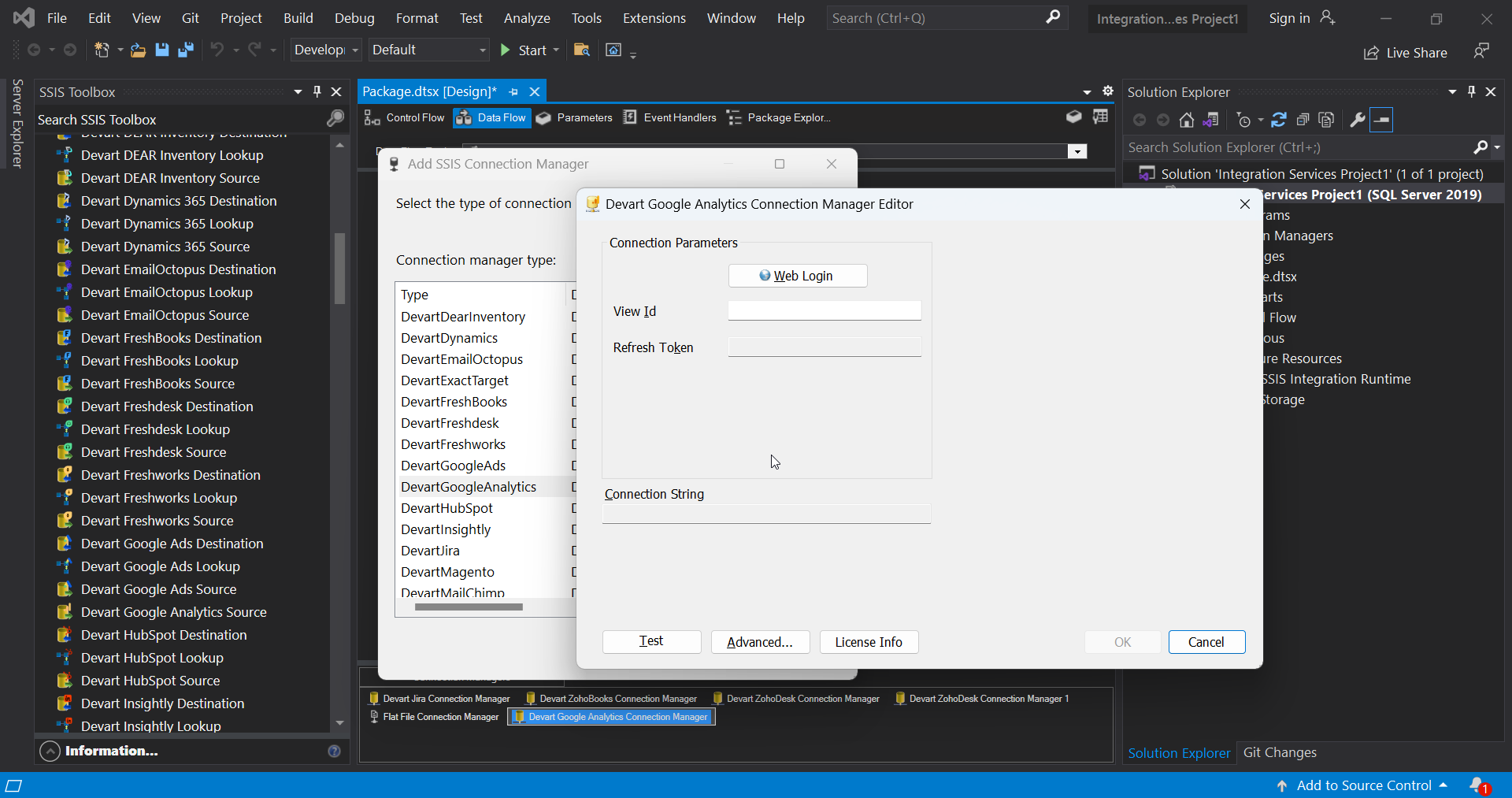 Google Analytics SSIS Components - Visual Studio Marketplace
