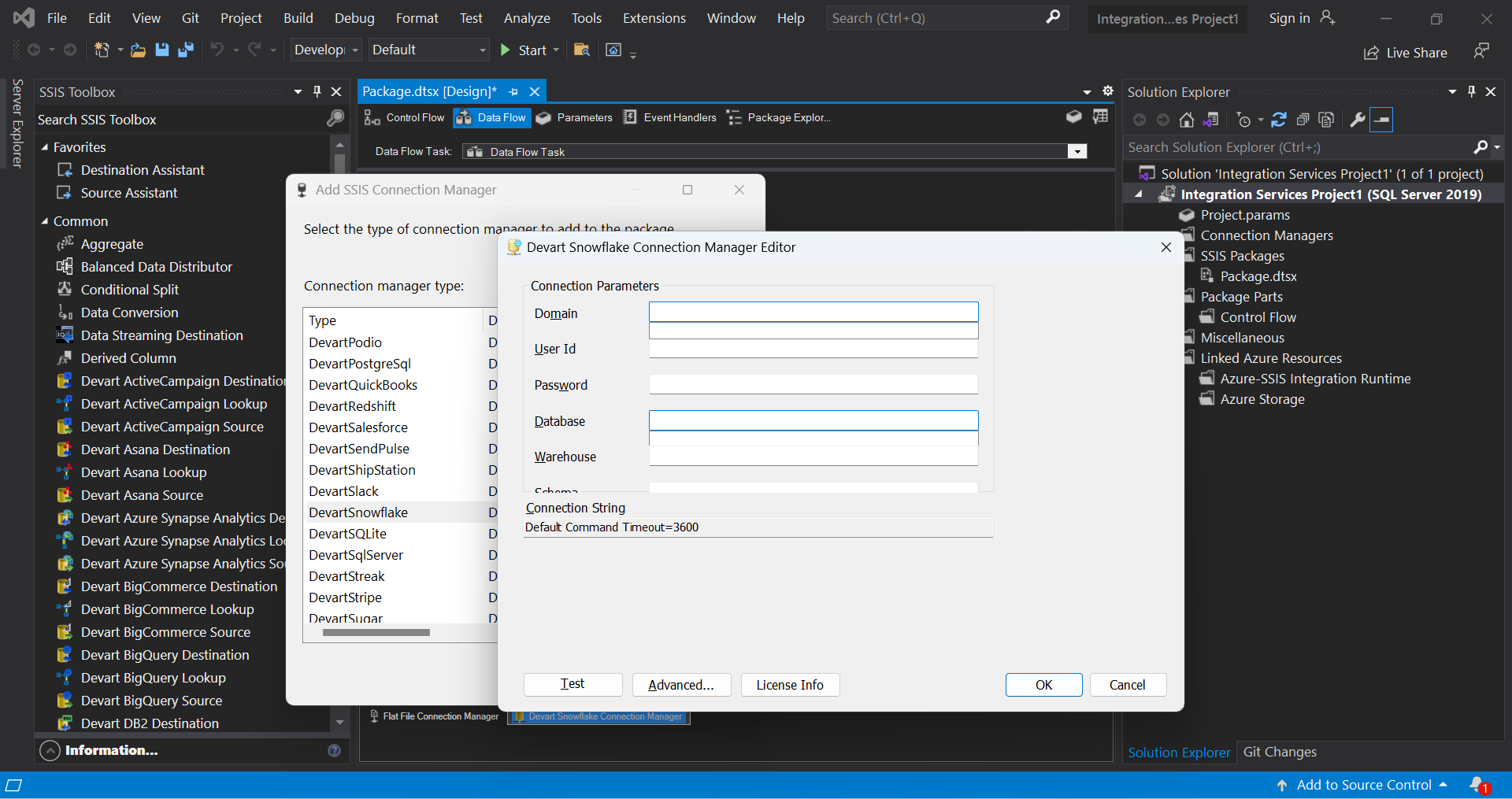 Snowflake SSIS Components - Visual Studio Marketplace