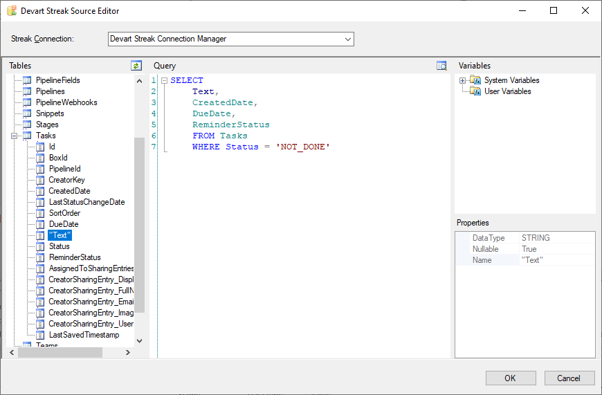 Streak SSIS Components - Visual Studio Marketplace
