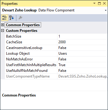 Devart SSIS Data Flow Components for Zoho CRM - Visual Studio Marketplace