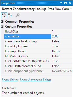 Devart SSIS Data Flow Components for Zoho Inventory - Visual Studio Marketplace