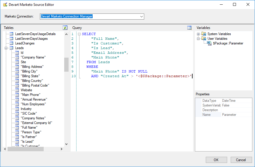 SSIS Data Flow Components for Marketo - Visual Studio Marketplace
